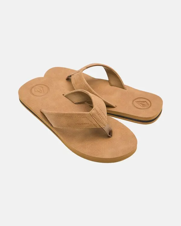 Volcom Victor Lx Sandals - Rust