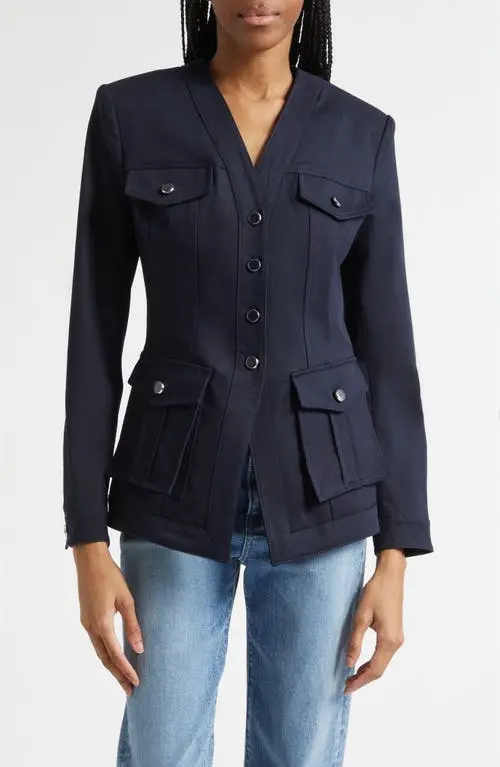 Veronica Beard Pendle Dickey Linen Jacket