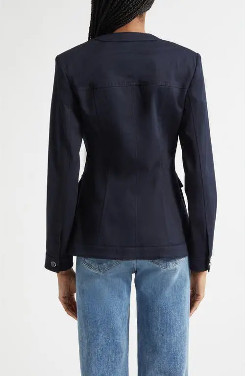 Veronica Beard Pendle Dickey Linen Jacket