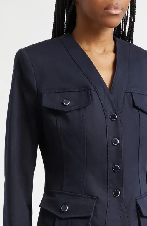 Veronica Beard Pendle Dickey Linen Jacket