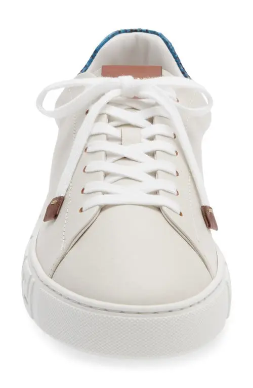 Versace Greca Low Top Sneakers - White Blue Rovere