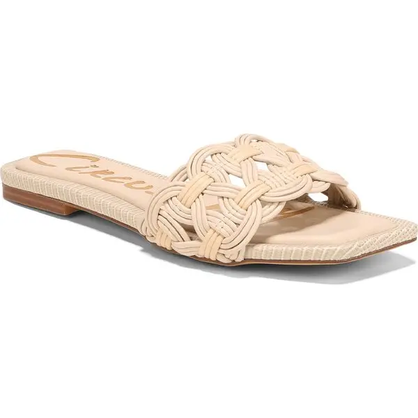 CIRCUS NY BY SAM EDELMAN Salma Slide Sandal - Vanilla Bean/sea Shell