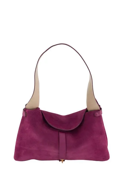 REE PROJECTS Florencia Suede Shoulder Bag