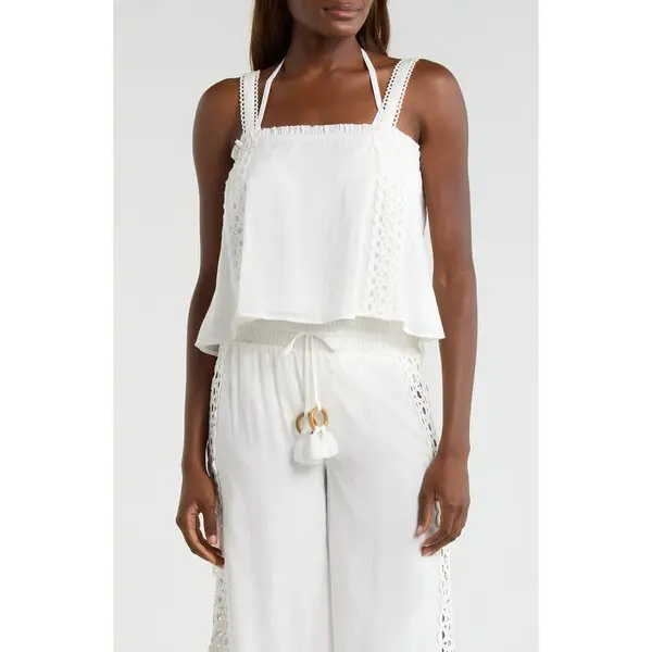 Elan Cover-up Tank - White