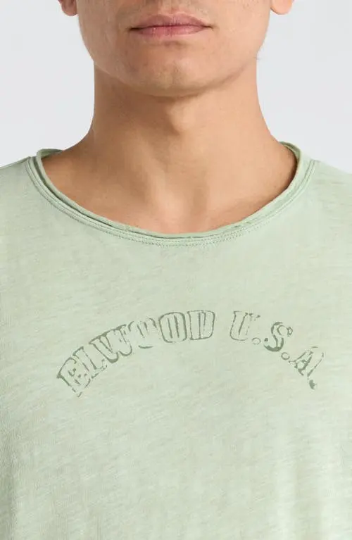 ELWOOD Weathered Logo Graphic T-shirt