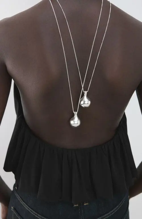 Mango Balloon Effect Halter Bodysuit
