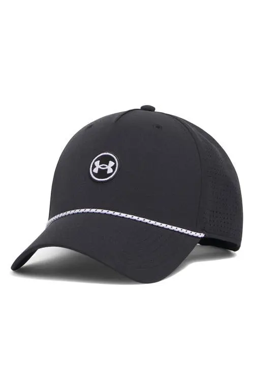 Under Armour Drive Rope Snapback Golf Cap - 003 Black