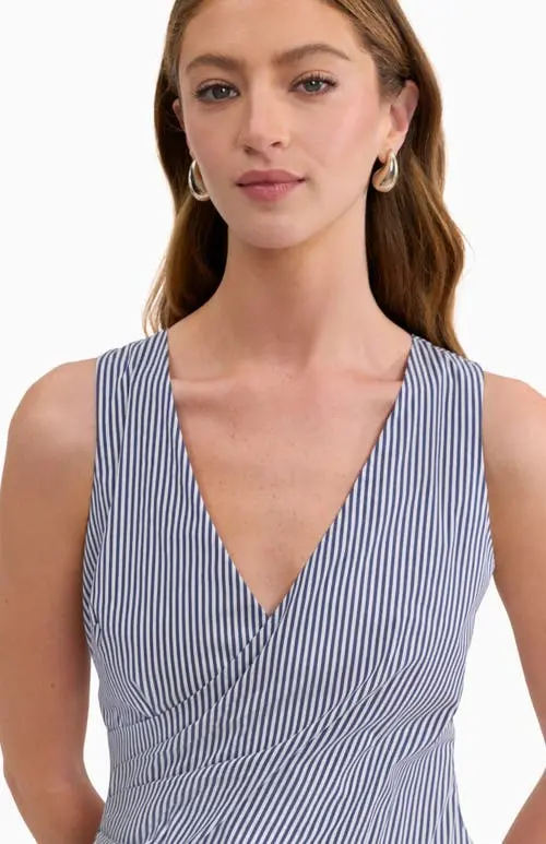 Rebecca Taylor Joselene Poplin Wrap Dress