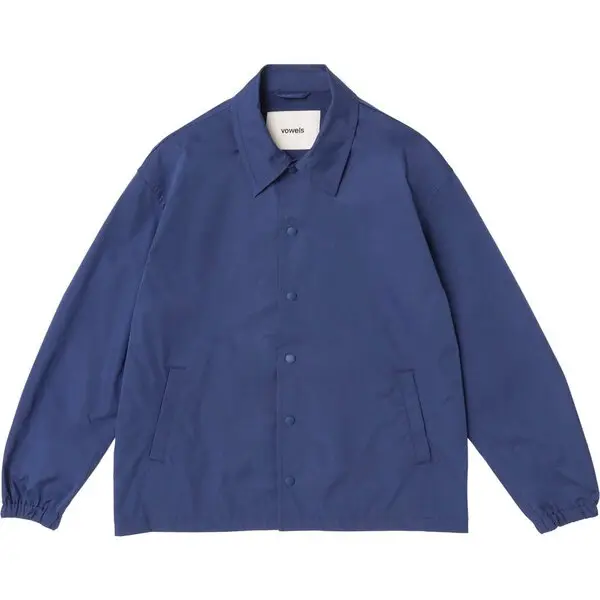VOWELS Coach Jacket - Blue