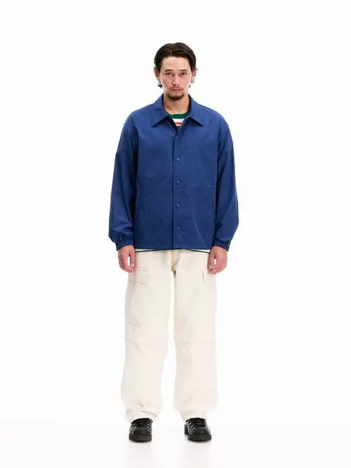 VOWELS Coach Jacket - Blue