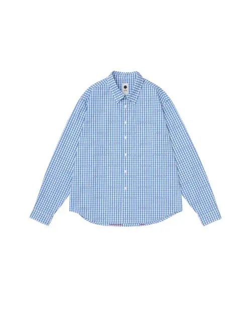VOWELS Micro Plaid Shirt
