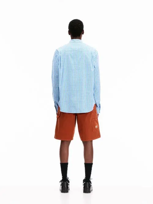 VOWELS Micro Plaid Shirt