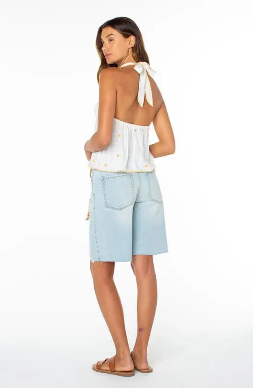 Roxy Fairweather Halter Top - Cloud Dancer