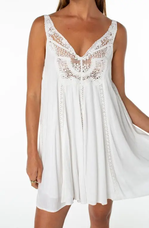 Roxy Sunswept Mini Dress - Cloud Dancer