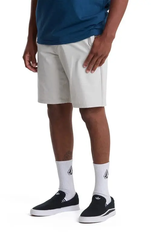 Volcom Slub Frickin Cross Shred Shorts - Stone