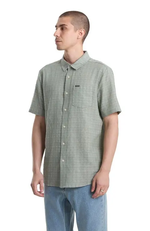 Volcom Bankstone Ii Short Sleeve Button-up Shirt - Brolive