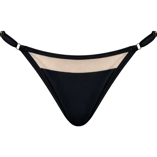 IVY SWIMWEAR Bianca Bikini Bottom - Black