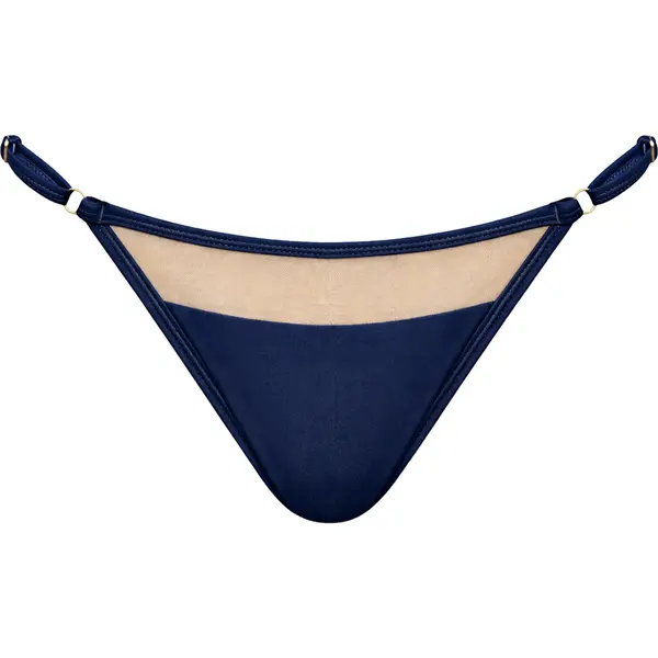 IVY SWIMWEAR Bianca Bikini Bottom - Blue