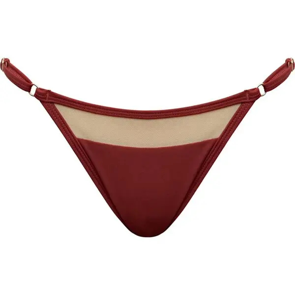 IVY SWIMWEAR Bianca Bikini Bottom - Red