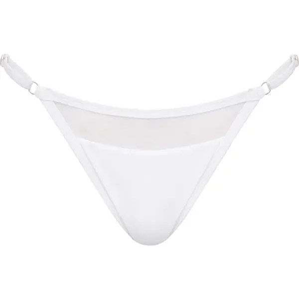 IVY SWIMWEAR Bianca Bikini Bottom - White