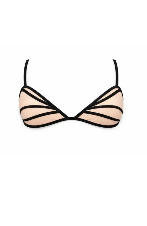 IVY SWIMWEAR Nola Bikini Top - Black