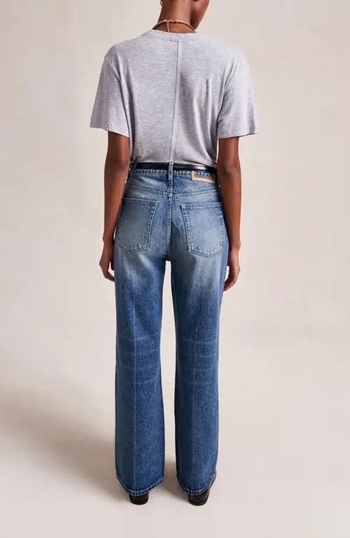 LA LIGNE Lenny High-rise Wide Leg Jeans