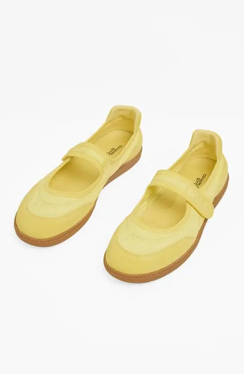 Charlotte Stone Garcia Ballet Sneaker - Banana