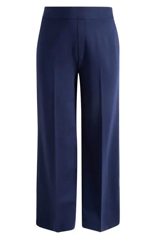 Spanx Supersmooth™ Perfect Fit Ponte Wide Leg Pants - Timeless Navy