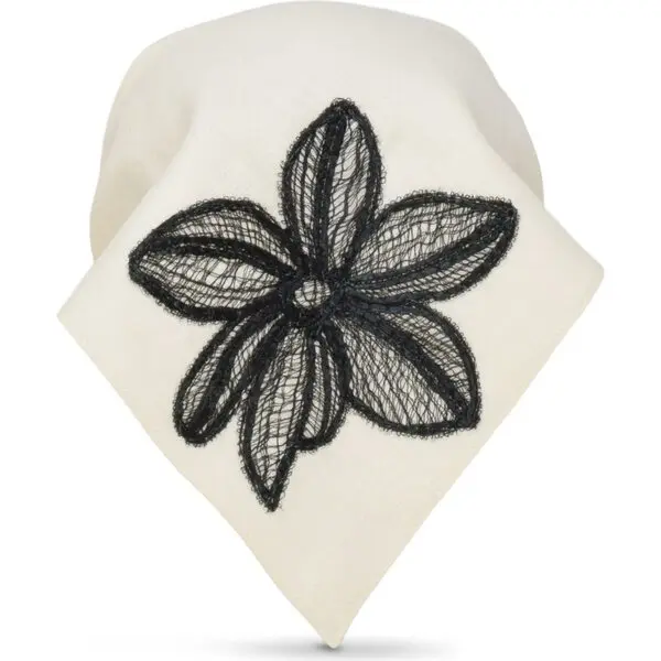 GIGI BURRIS MILLINERY Elsa Kerchief - Flax