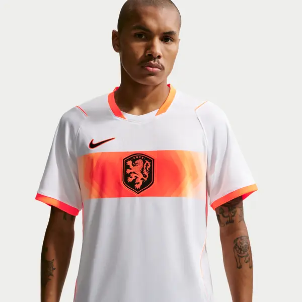 Nike Netherlands National Team 2026 Stadium Away Soccer Jersey - White