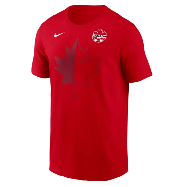 Nike Canada Fanwear Collection Soccer Cotton Short-sleeve T-shirt - Red
