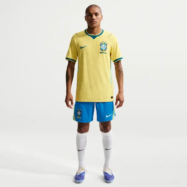 Nike Brazil 2026 Match Home Authentic Soccer Shorts - Blue