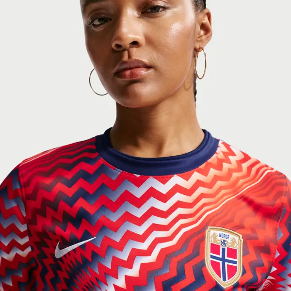 Nike Norway Dri-fit Soccer Pre-match Short-sleeve Top