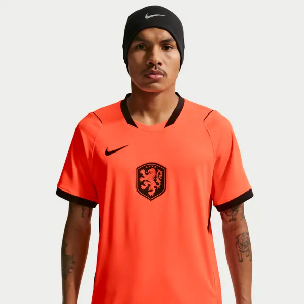 Nike Netherlands National Team 2026 Stadium Home Soccer Jersey - Orange