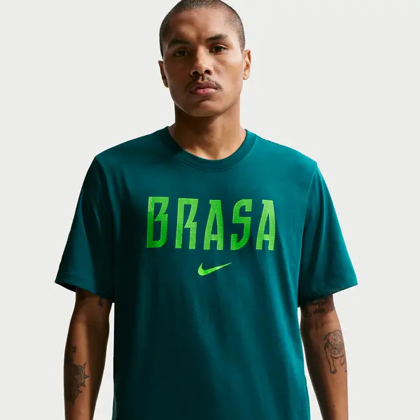 Nike Brazil Soccer T-shirt - Green