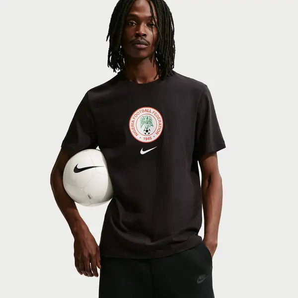 Nike Nigeria Soccer T-shirt - Black
