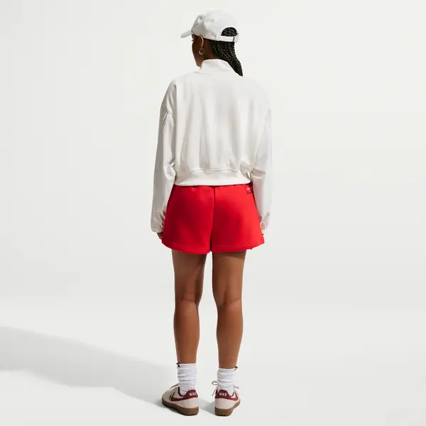 Nike Usmnt Phoenix Fleece Soccer High-waisted Shorts