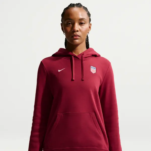 Nike Usmnt Club Fleece Soccer Pullover Hoodie