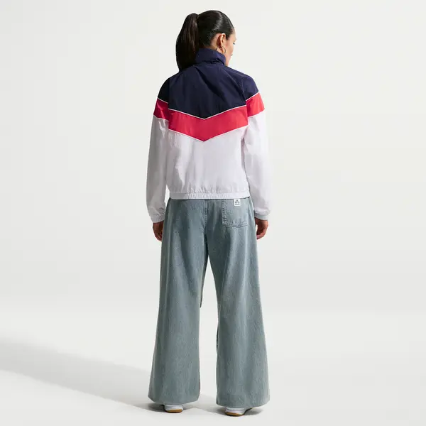 Nike England Windrunner Soccer Uv Woven Jacket - White