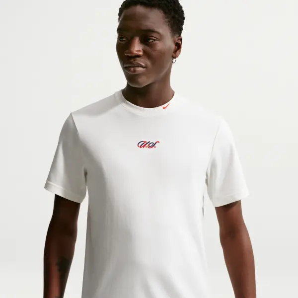 Nike Usmnt Primary Dri-fit Soccer T-shirt - White