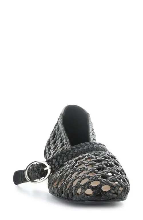 BOS. & CO. Mary Jane Flat - Black