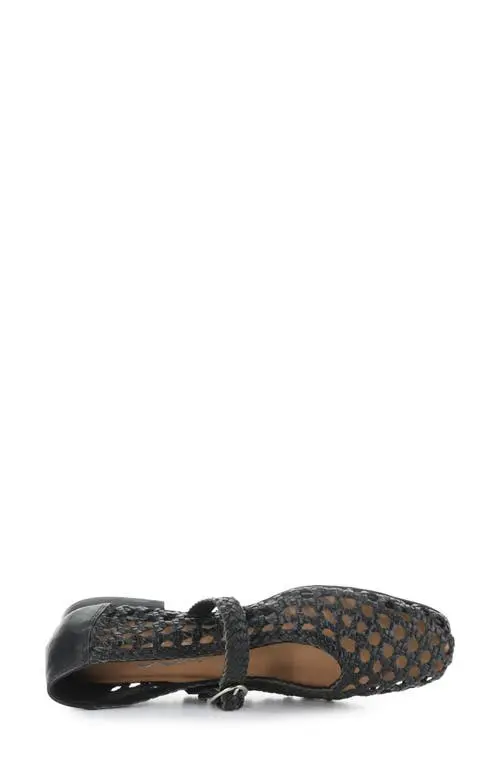 BOS. & CO. Mary Jane Flat - Black