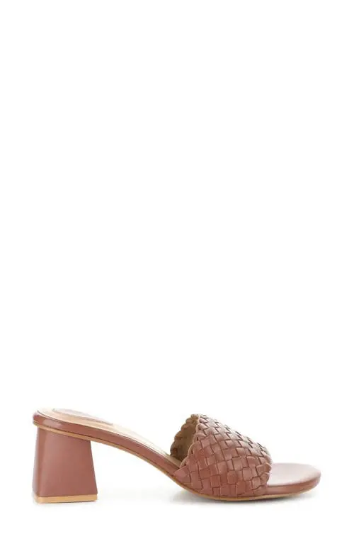 BOS. & CO. Wella Slide Sandal - Rich Tan