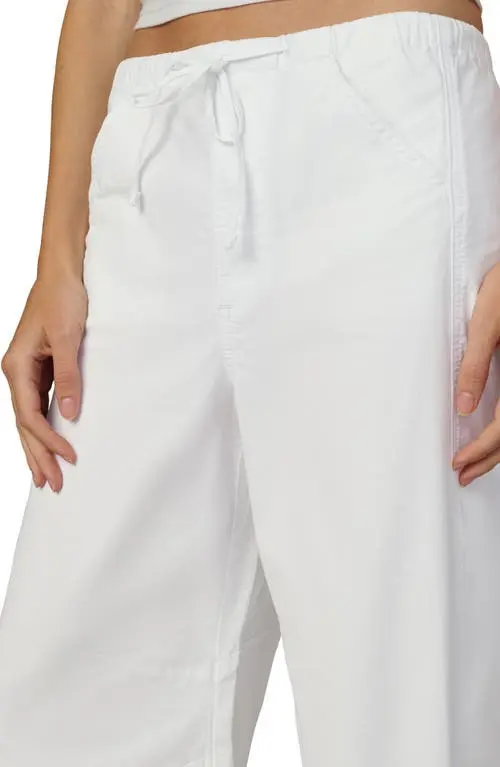 Joe's Jeans The Bowie Cotton Blend Drawstring Pants - White