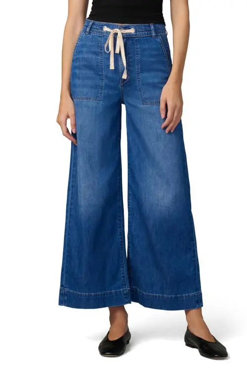 Joe's Jeans The Madeline Ankle Wide Leg Drawstring Jeans - Courage