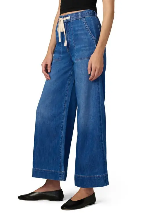 Joe's Jeans The Madeline Ankle Wide Leg Drawstring Jeans