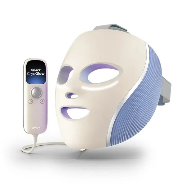 SHARK Cryoglow Red Blue & Infrared Iqled Face Mask & Under Eye Cooling - Starlight Dream