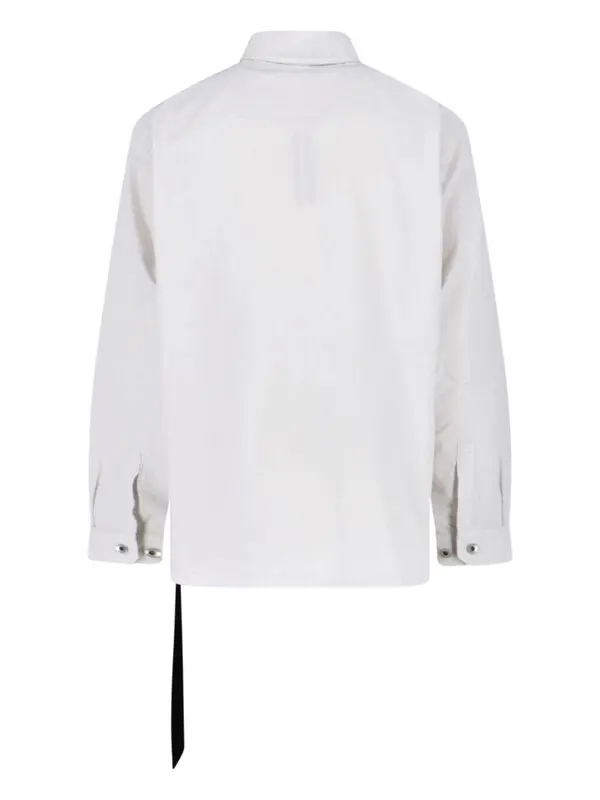 Rick Owens Jumbo" Button Shirt - Gray