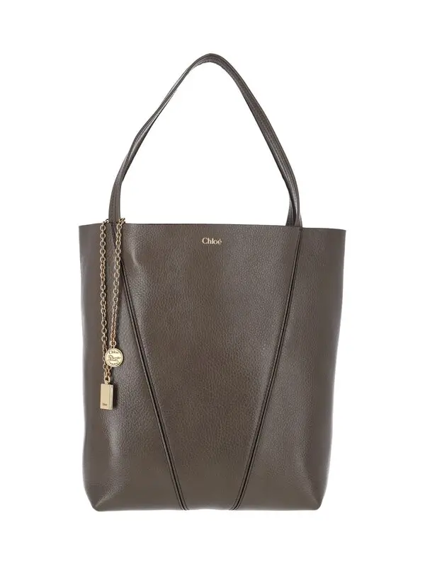 Chloé Medium "spin" Tote - Gray