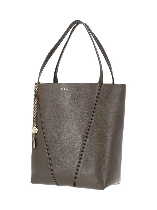 Chloé Medium "spin" Tote - Gray